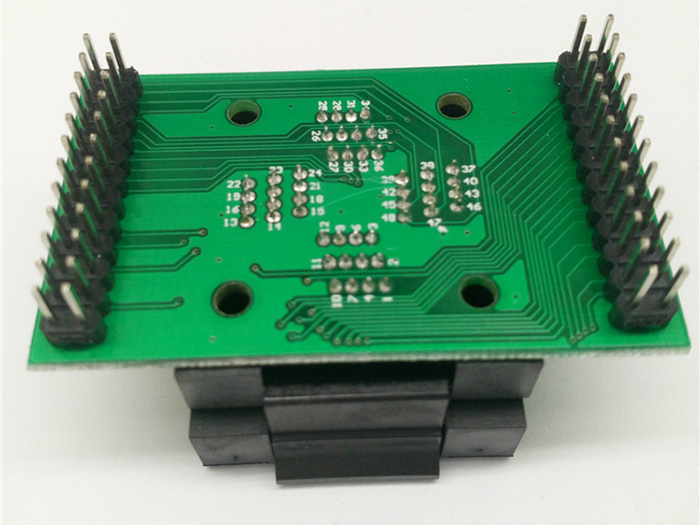 QFP48 TQFP48 LQFP48 Open top Pitch 0.5mm Programmer Socket