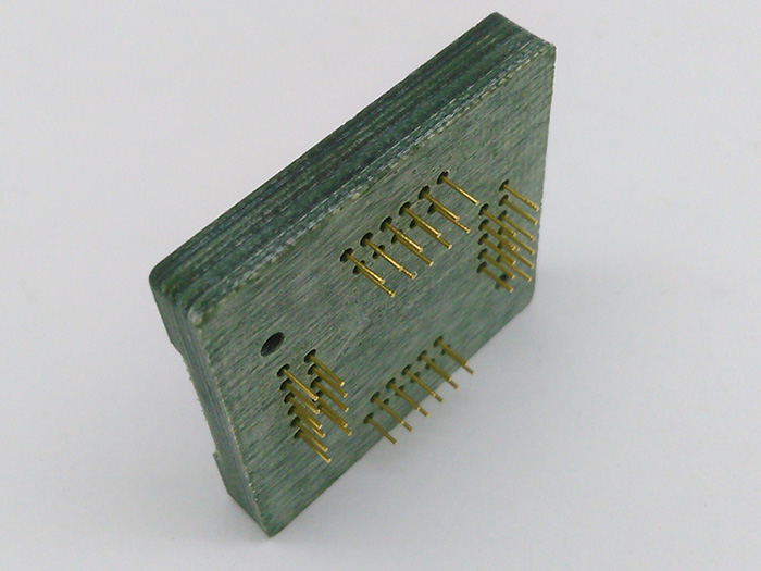 TQFP44 FQFP44 QFP44 to DIP44 Double-Board Programming Socket