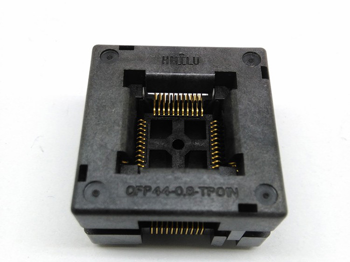 TQFP44 FQFP44 QFP44 to DIP44 Double-Board Programming Socket