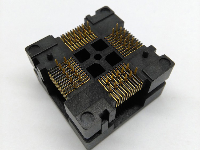 TQFP44 FQFP44 QFP44 to DIP44 Double-Board Programming Socket
