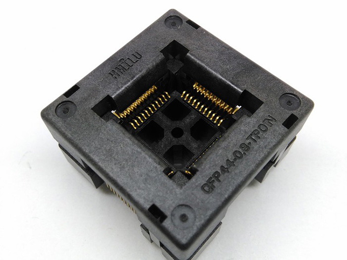 TQFP44 FQFP44 QFP44 to DIP44 Double-Board Programming Socket